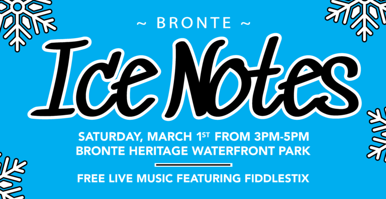 Bundle-Up & Boogie! Bronte Ice Notes Concert is March 1 – Bronte Village